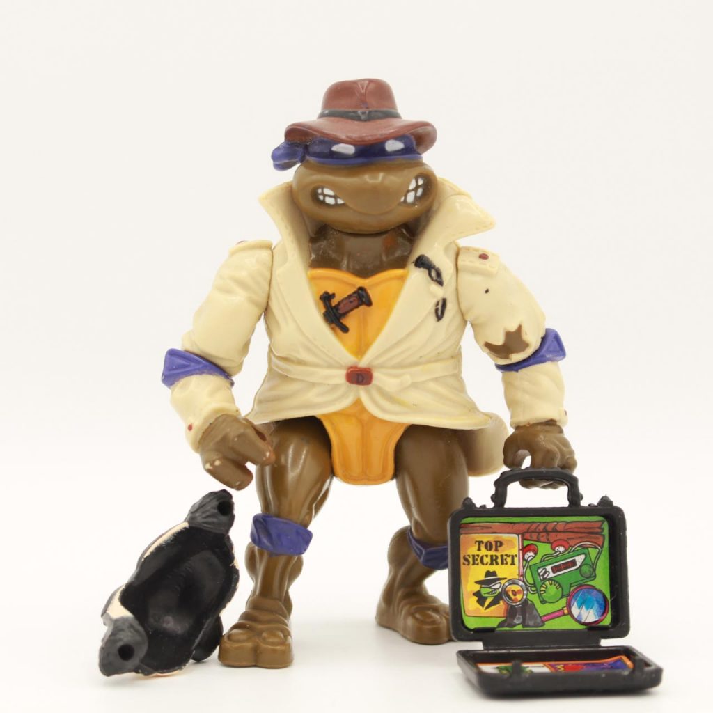 TMNT Don The Undercover Turtle (1990) - The Bog Toys