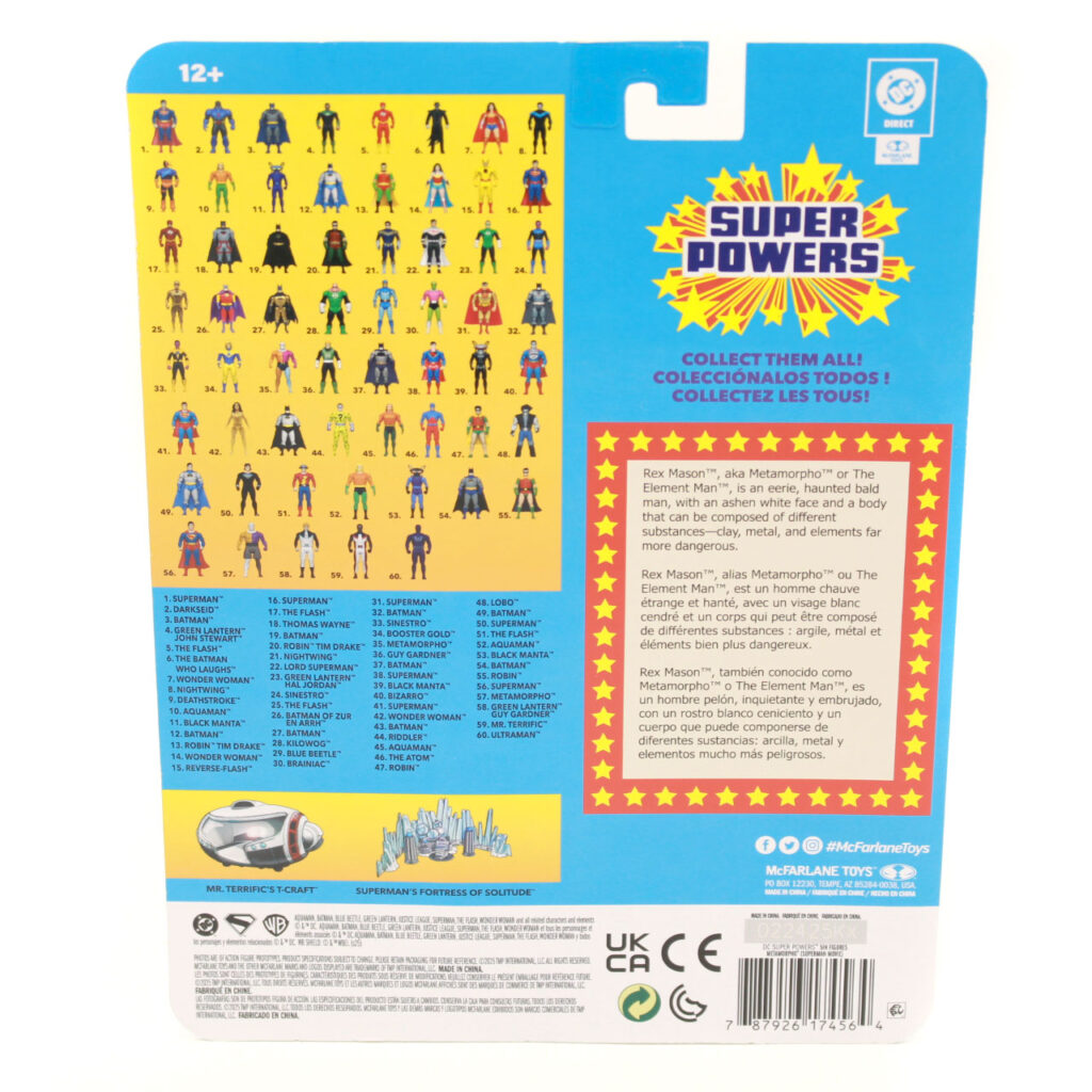 DC Super Powers Metamorpho Wave 12 Superman Movie McFarlane (2025 ...